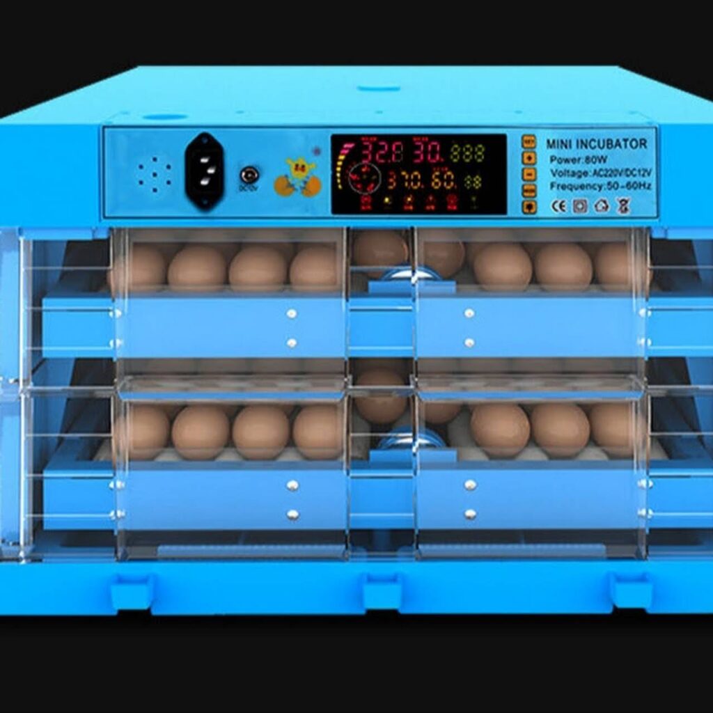 128 eggs automatic incubator with a digital thermostat - Egg Incubator ...